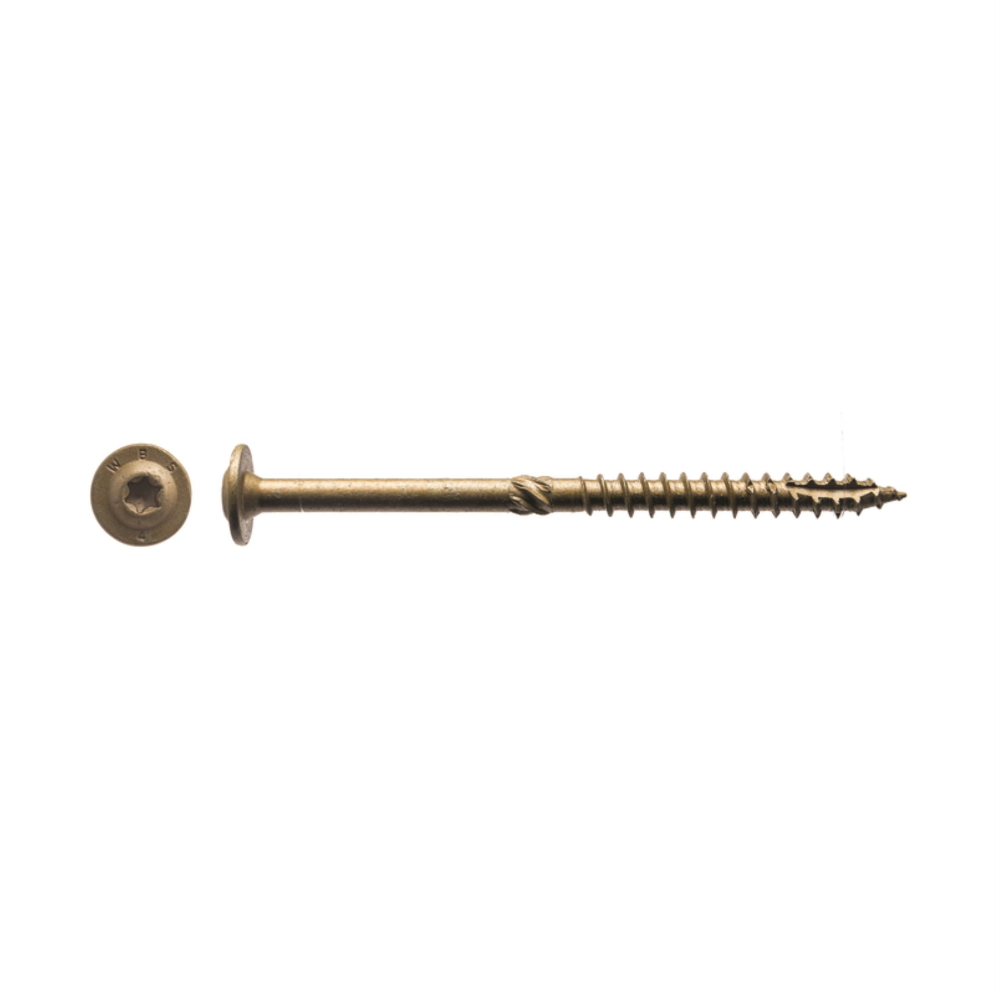 Big Timber No. 15 X 4 in. L Star Round Head Construction Screws 1 lb ...