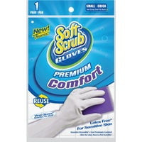 Big Time Products Soft Scrub Premium Comfort Vinyl Rubber Glove ...