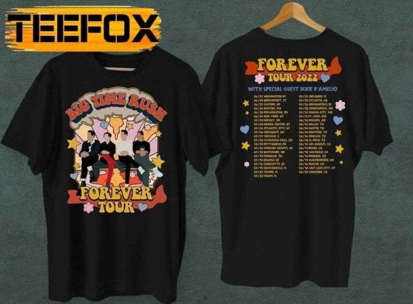 Big Time Rush Forever Tour Music Band T-Shirt - Walmart.com