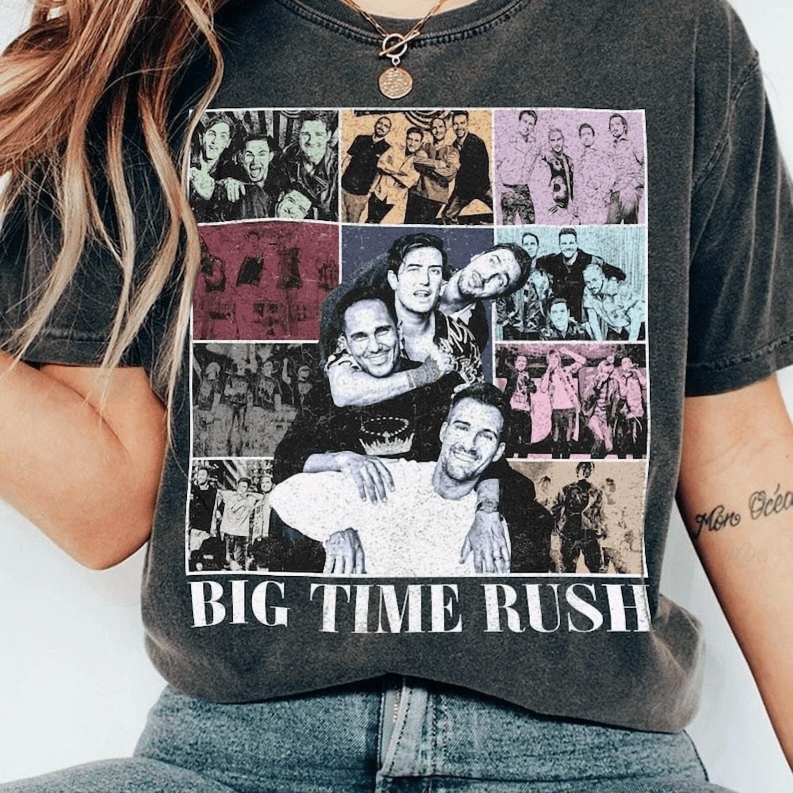Big Time Rush In Real Life Worldwide Tour Shirt, Big Time Rush Concert ...