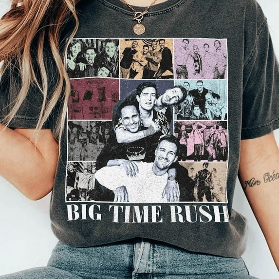 Big Time Rush In Real Life Worldwide Tour Shirt, Big Time Rush Concert ...