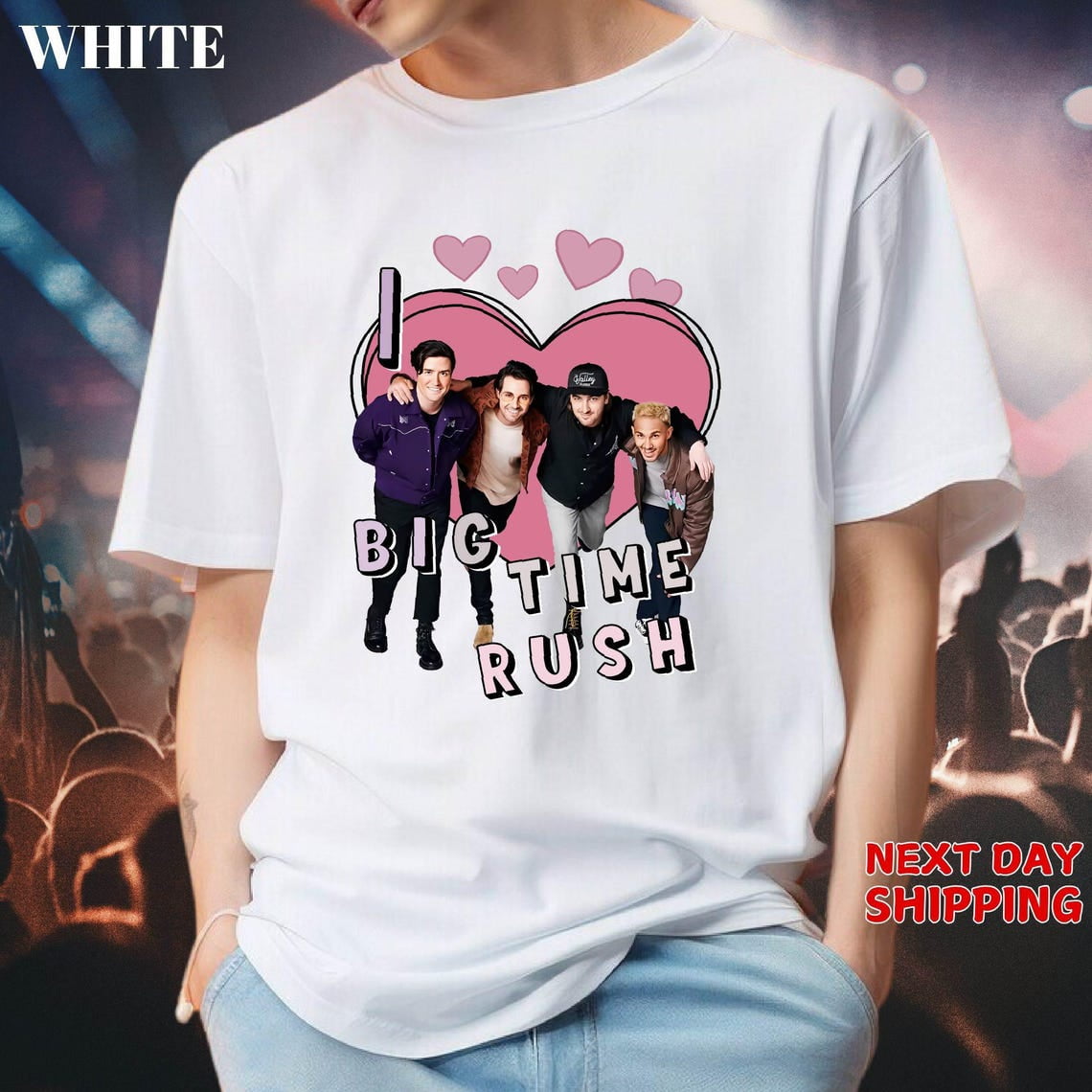Big Time Rush Shirt, Big Time Rush In Real Life Worldwide Tour 2025 ...