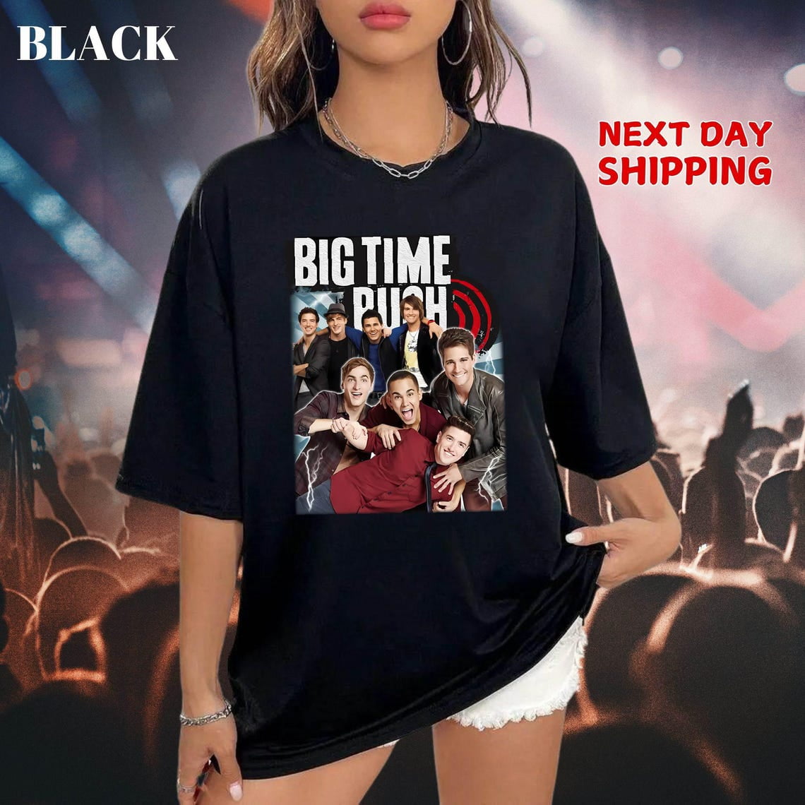 Big Time Rush Shirt, Big Time Rush In Real Life Worldwide Tour 2025 ...