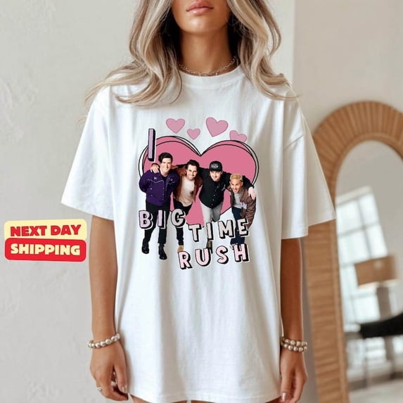 Big Time Rush Shirt, Big Time Rush In Real Life Worldwide Tour 2025 ...