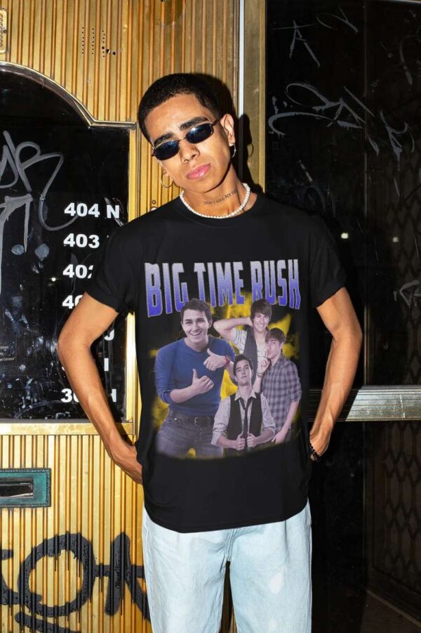 Big Time Rush T-Shirt Music Band Merch - Walmart.com