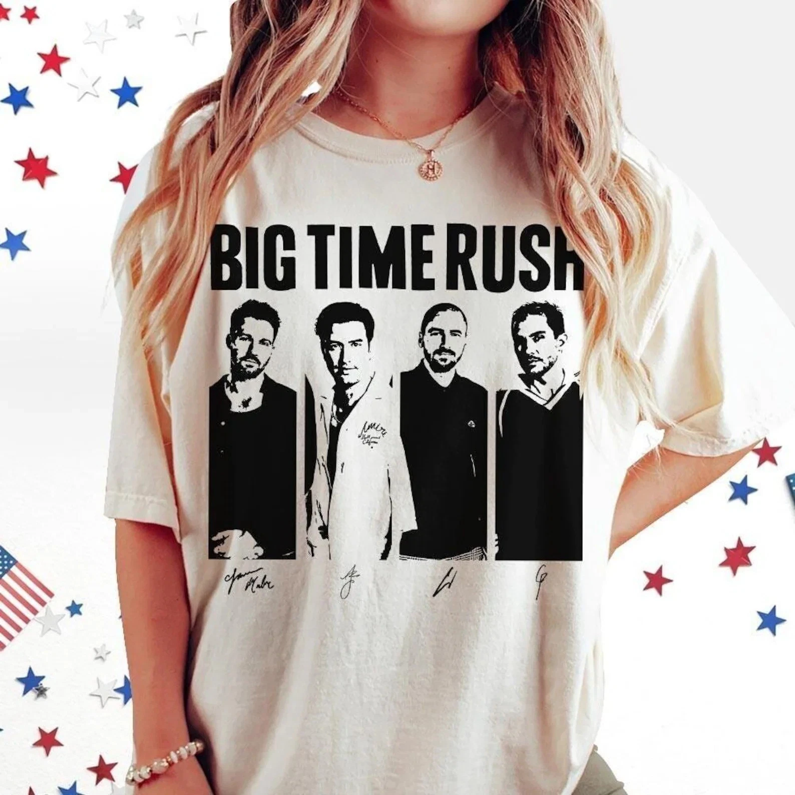Big Time Rush Tour 2025 in Real Life Tee - Walmart.com