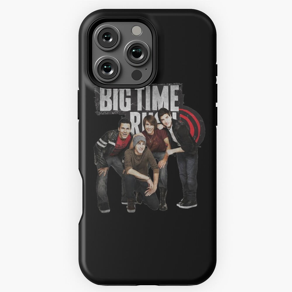 Big Time Rush Vintage Art Print BTR Phone Case for iPhone 16 15 14 13 ...