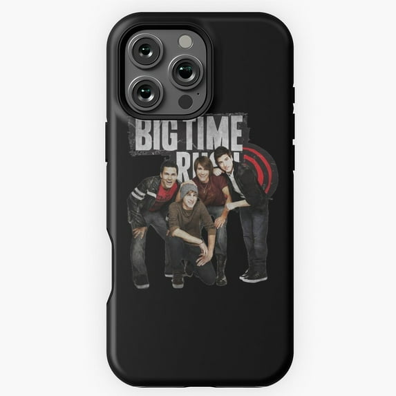Big Time Rush Vintage Art Print BTR Phone Case for iPhone 16 15 14 13 ...