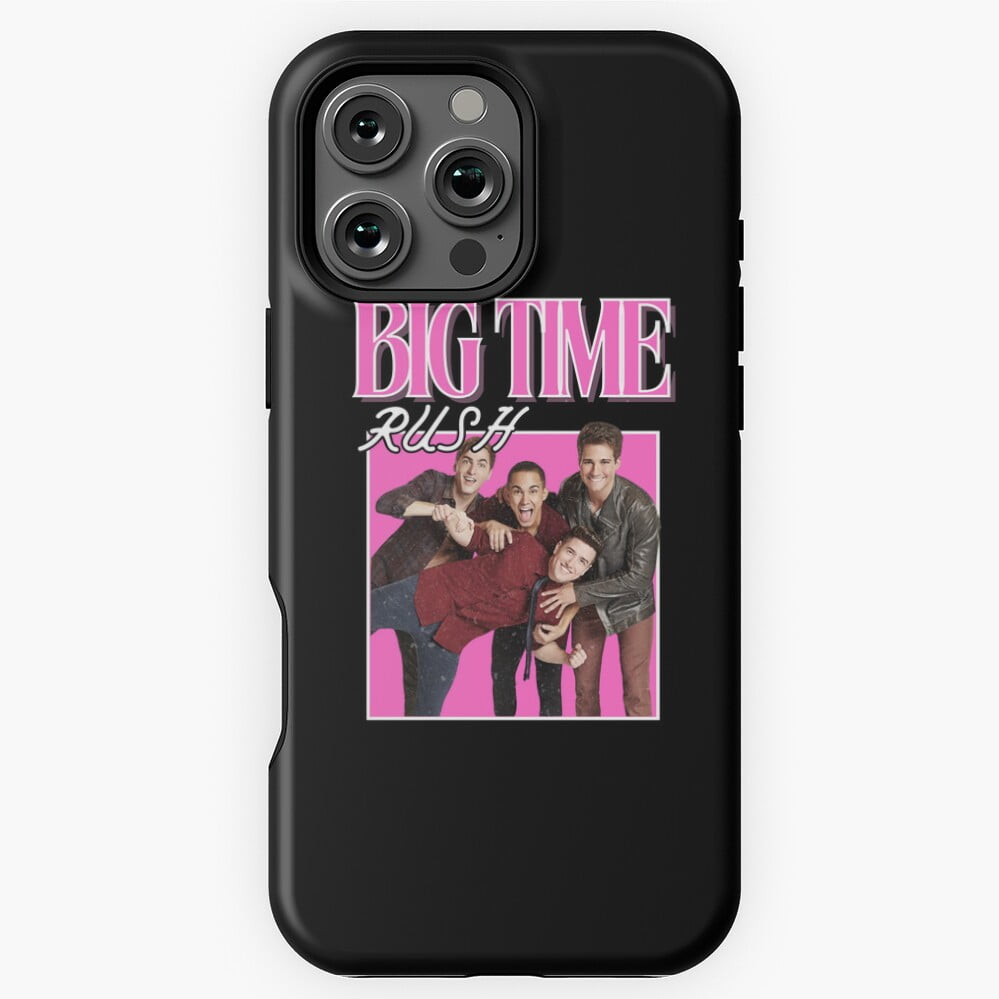 Big Time Rush Vintage Retro Art BTR Phone Case for iPhone 16 15 14 13 ...