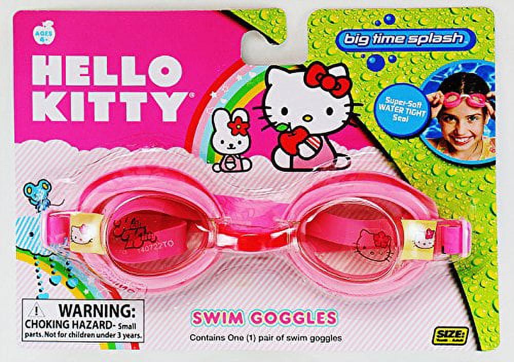 Big Time Splash Hello Kitty Swim Goggles - Walmart.com