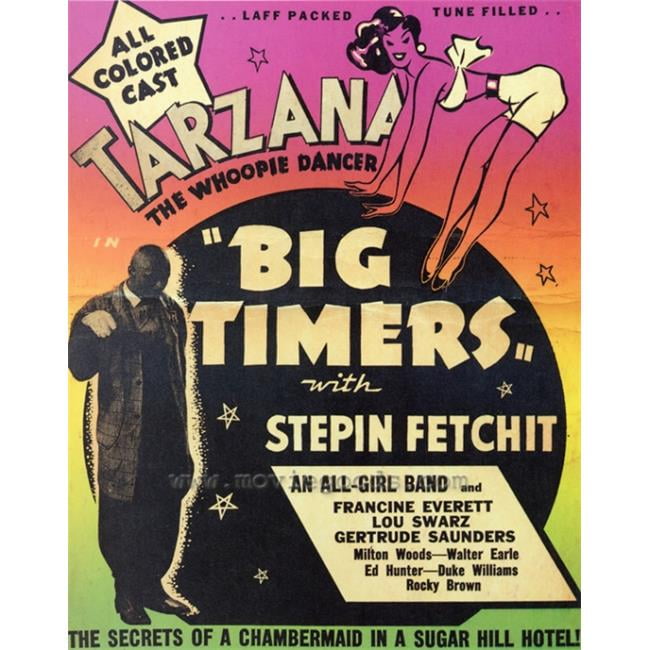 Big Timers Movie Poster - 27 x 40 in. - Walmart.com