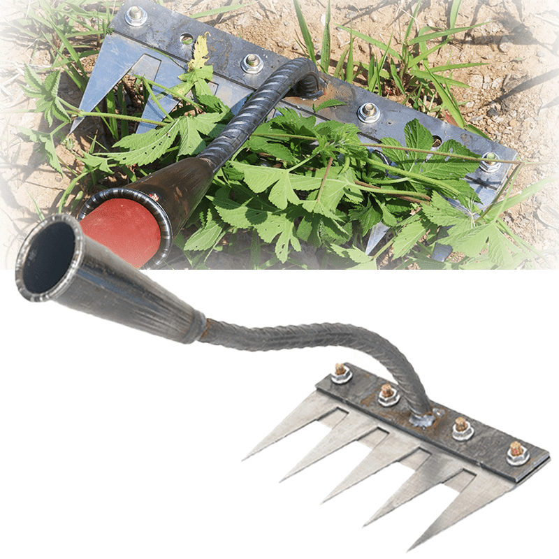 Big Tine,Garden Weed Puller Tool,Weeding Rake,Rakes For Lawns Heavy ...
