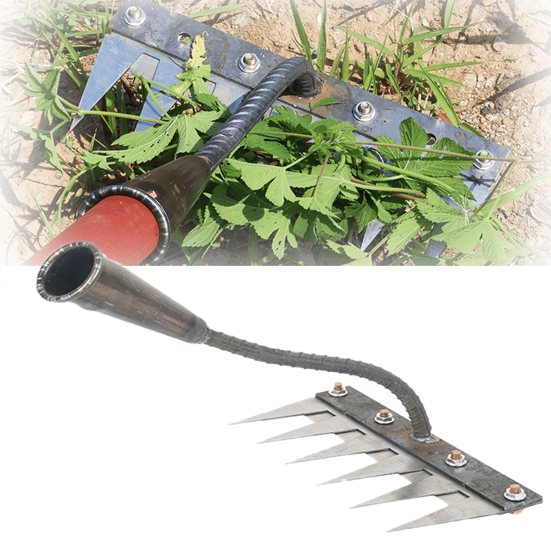 Big Tine,Garden Weed Puller Tool,Weeding Rake,Rakes For Lawns Heavy ...