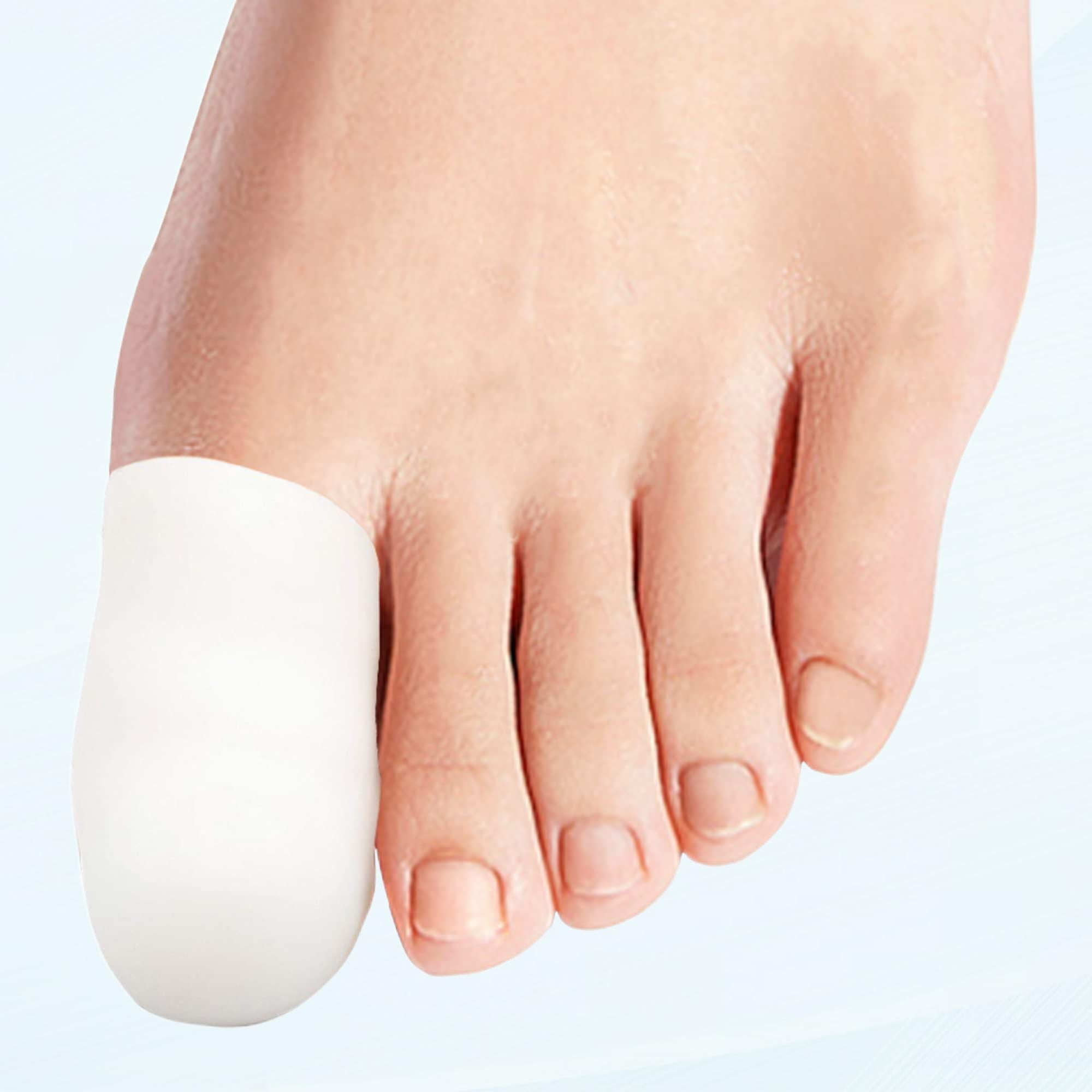 Big Toe Protector, 10 Pieces Big Toe Silicone Toe Caps, Men's Big Toe ...