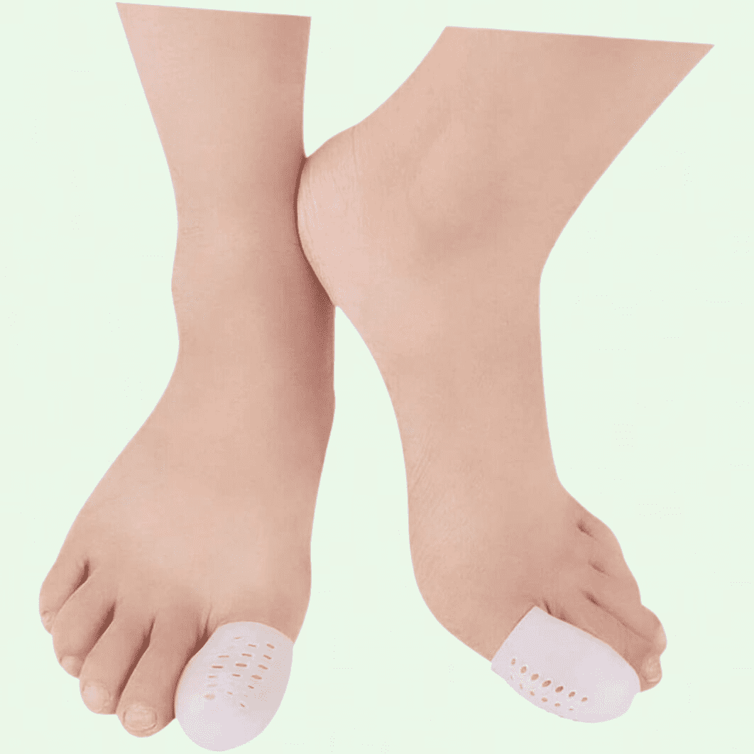 Big Toe Protectors - 2 Pairs Gel Toe Caps for Calluses, Ingrown ...