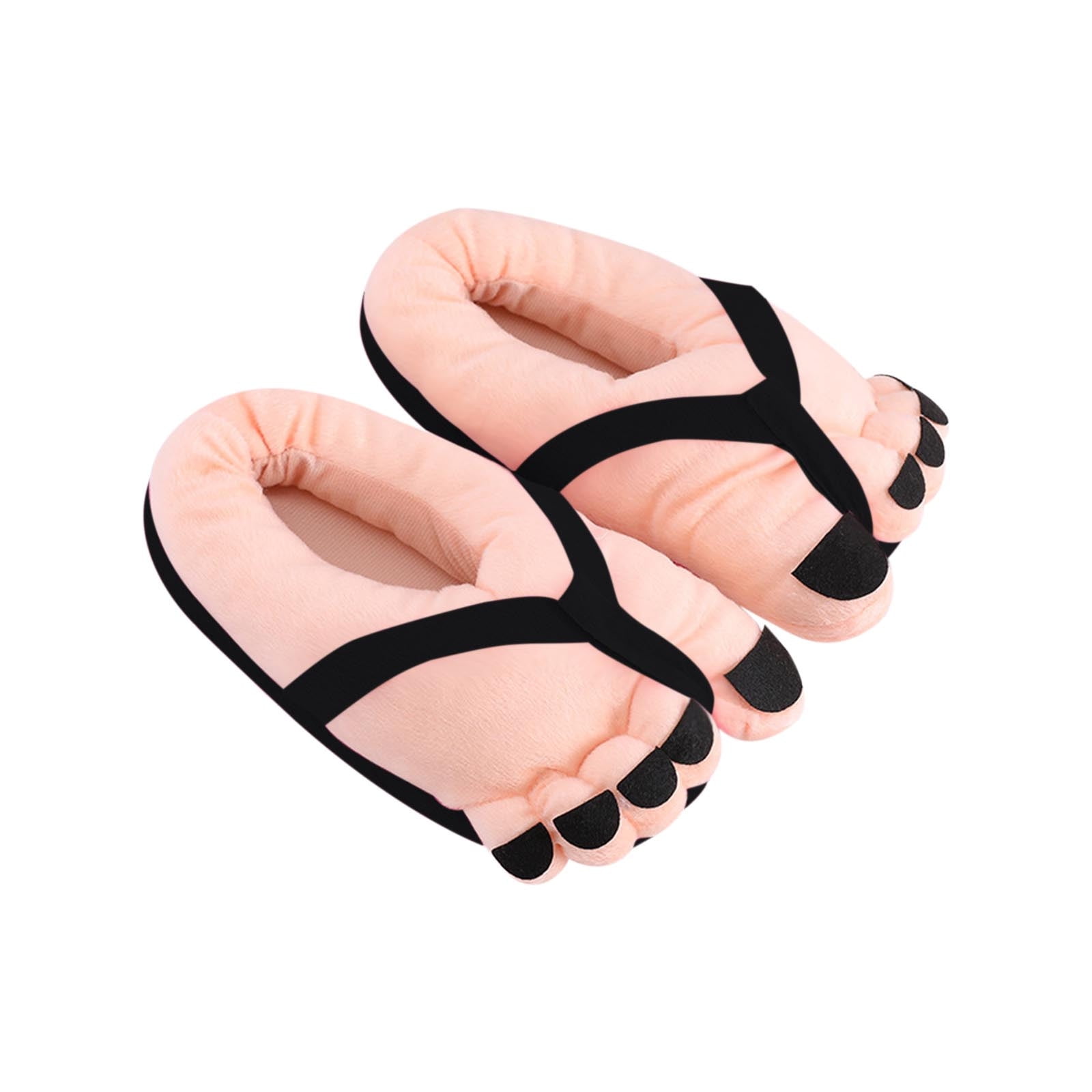Big Toe Shoes, Funny Cartoon Cotton Slippers Toe Shoes, Warm Soft ...