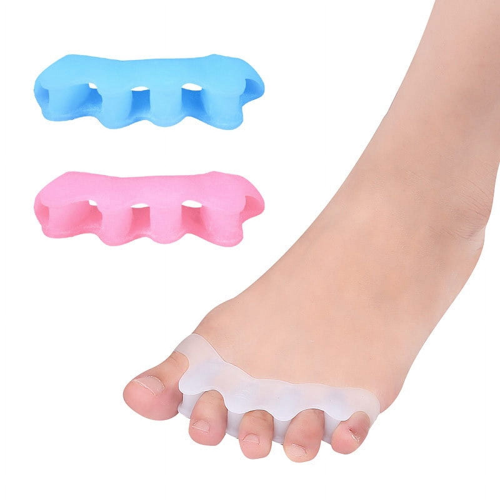 Big Toe Valgus Orthosis 3 Pairs Overlapping Toe Splitter - Walmart.com