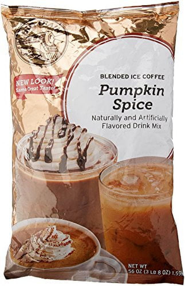 Big Train Blended Ice Coffee 3.5 lb - Pumpkin Spice (Individual ...