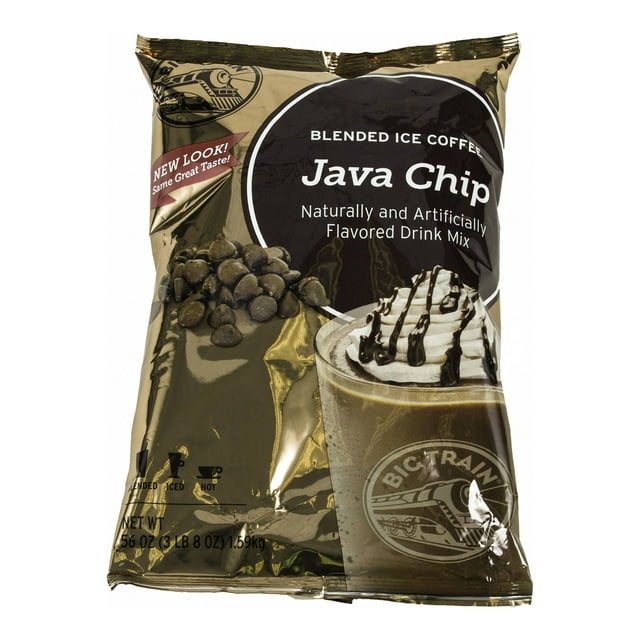 Big Train Blended Ice Coffee Powdered Drink Mix, Java Chip, 3.5 lb ...