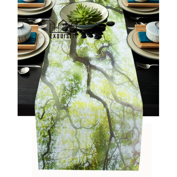 Big Tree Arbor Branches Sunlight Bright Scenery Coffee Table r Home r ...