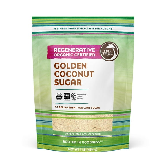 Big Tree Farms Organic GGA1 Golden Coconut Sugar - Coconut Palm Sugar ...