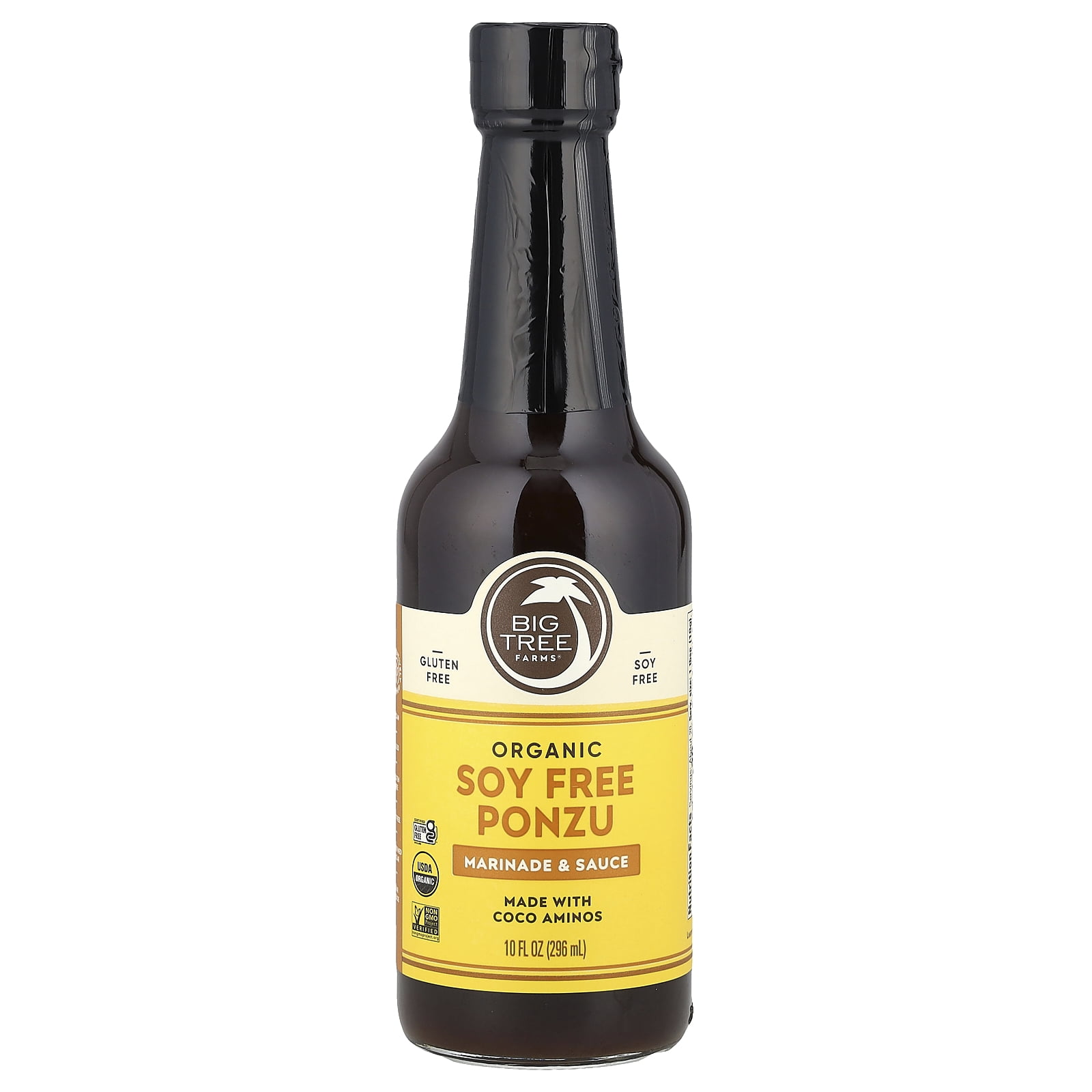 Big Tree Farms Organic Soy Free Ponzu, Marinade & Sauce, 10 fl oz (296 ...