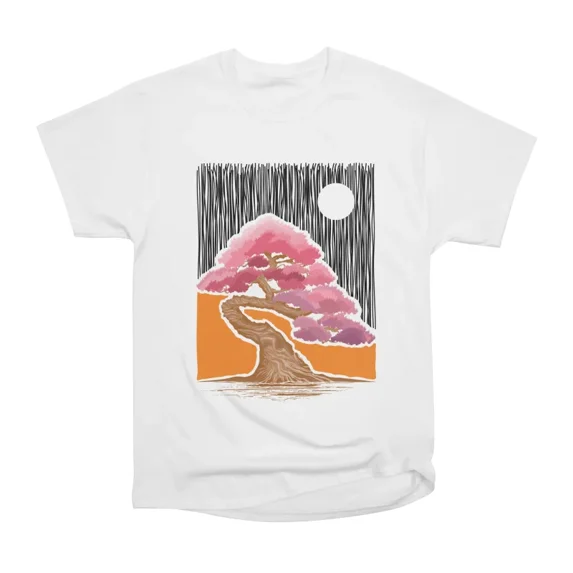 Big Tree Sunset T-Shirt Tee Gift For Him Merch For Her Apparel For ...
