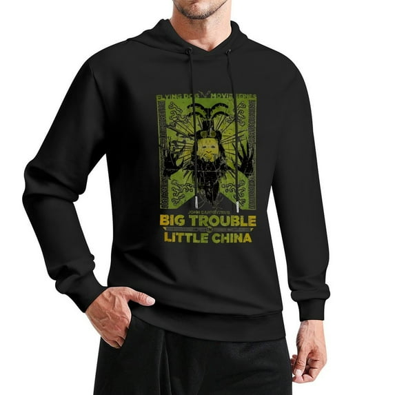 Big Trouble Movie in Little Theme China Men's Hooded Pullover Casual ...