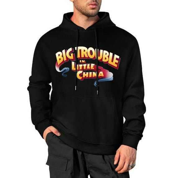 Big Trouble Movie in Little Theme China Men's Hooded Pullover Casual ...