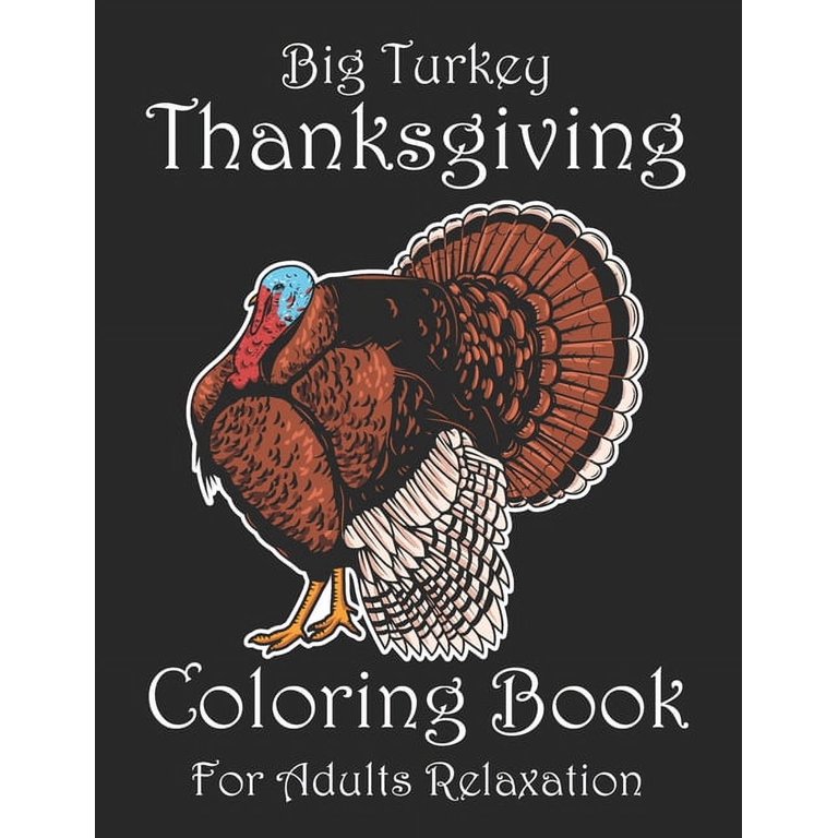 awesome big turkey coloring pages