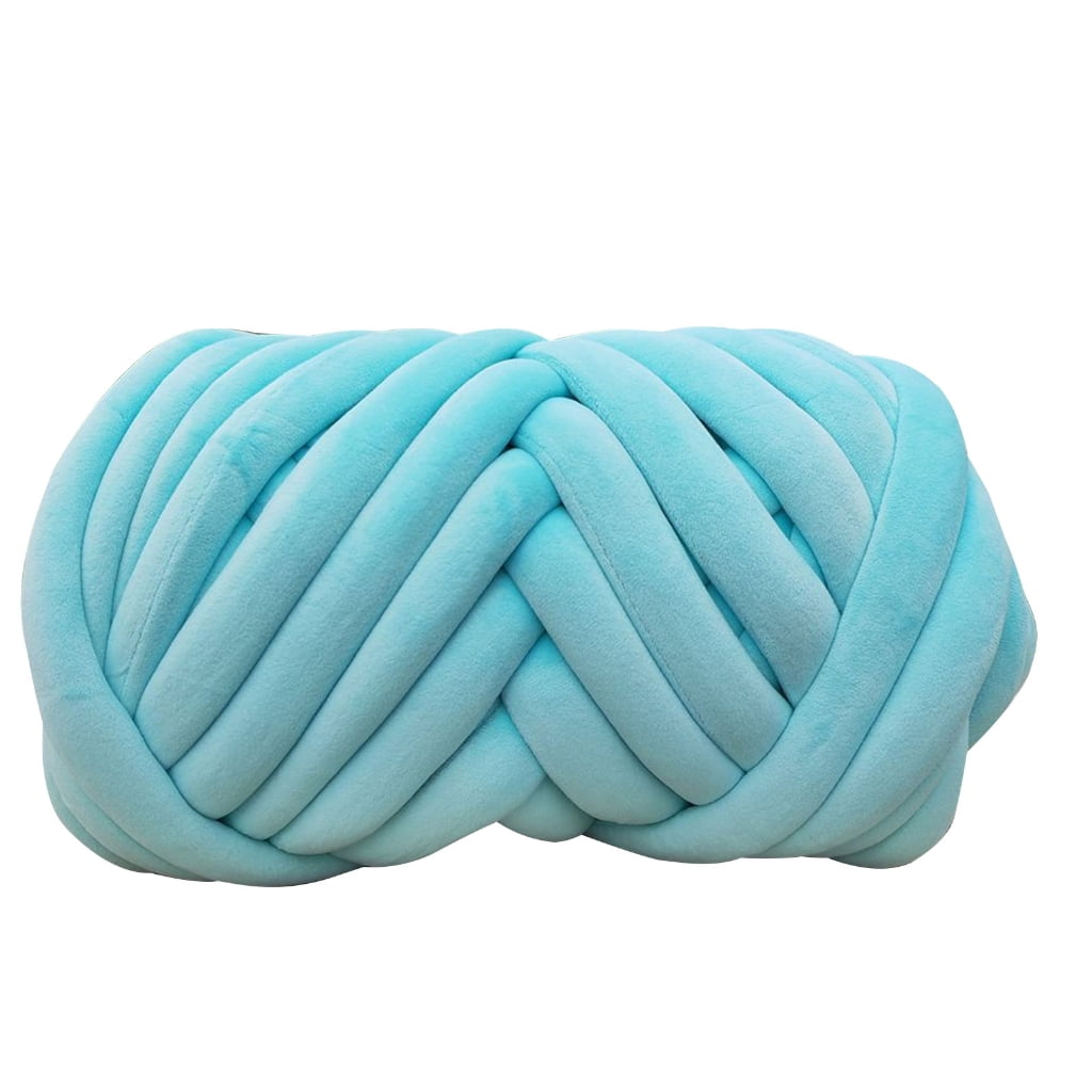 Big Twist Tube Yarn Cozy Crystal Velvet Braid Cotton Thread for DIY ...