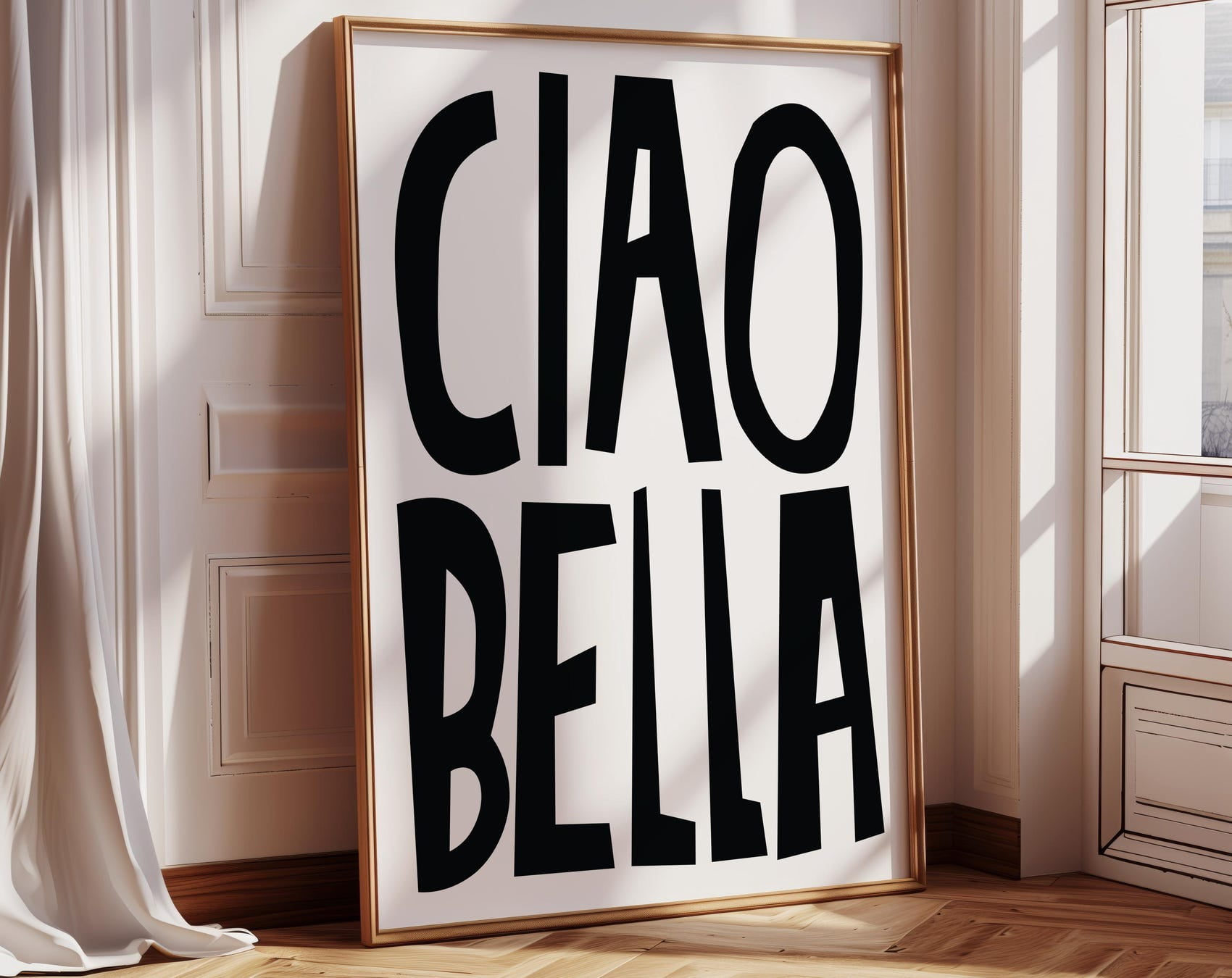 Big Typography Wall Art for Bedroom Wall Art Extra Large Poster for ...