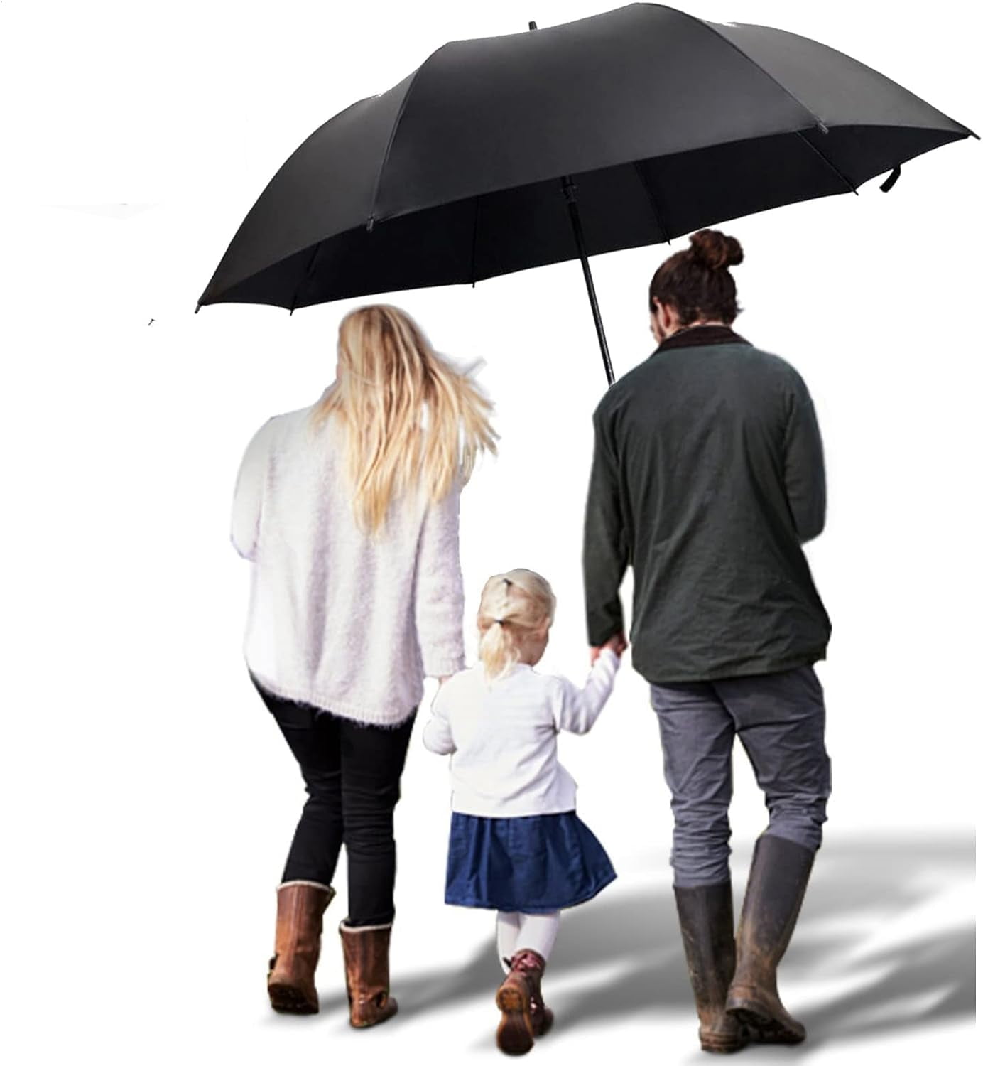 Big Umbrella Large Golf Umbrella 60 Inch Automatic Open Extra Large ...