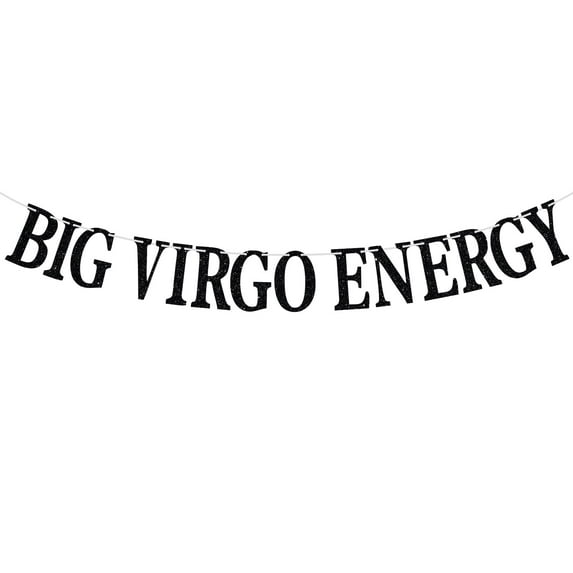 Big Virgo Energy Banner, Virgo Aug/Sept. Birthday Party Decor - 12 ...