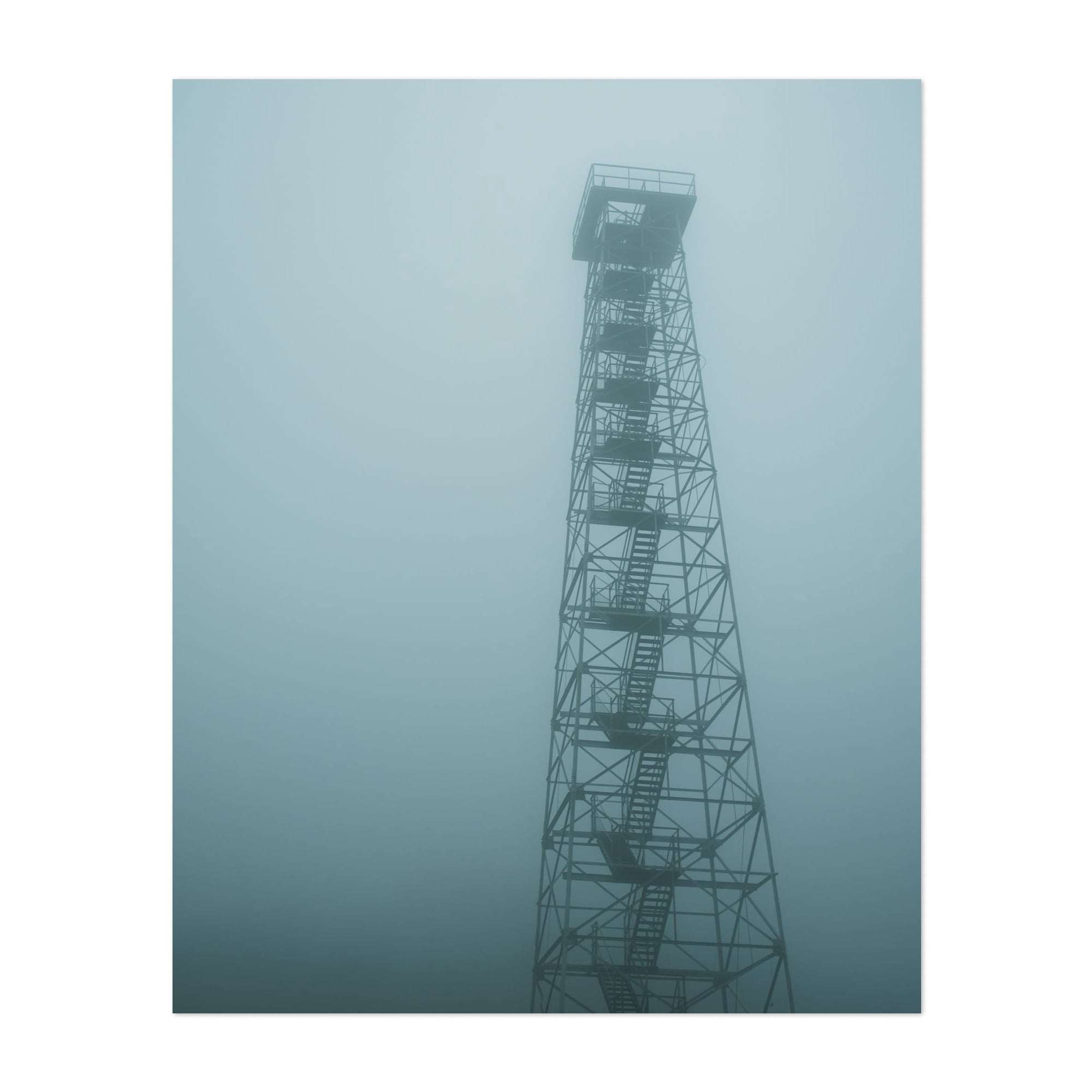 Big Walker Lookout Tower - Wytheville Virginia Photography Minimalist ...