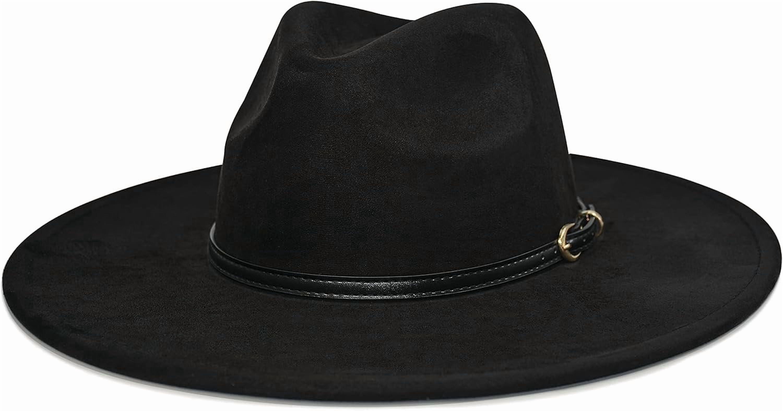 Big Wide Brim Fedora Hat for Women - Nashville Outfits Western Hats ...