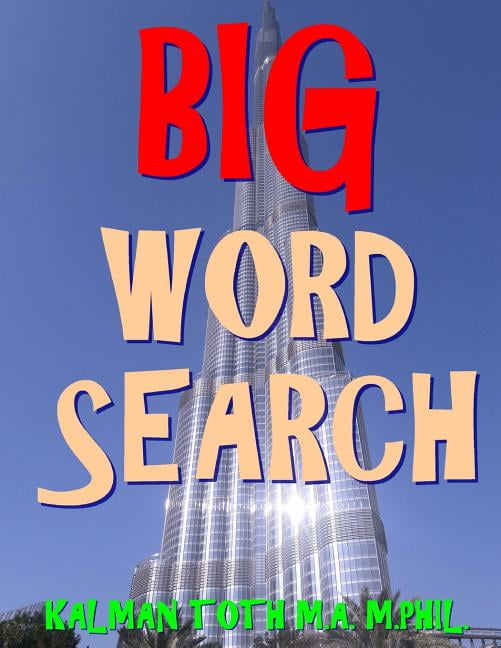 Big Word Search: 133 Giant Print Themed Word Search Puzzles (Paperback ...