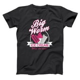 Big Worm Ice Cream Funny Friday Bye Felisha Movie Black Basic Men's T ...