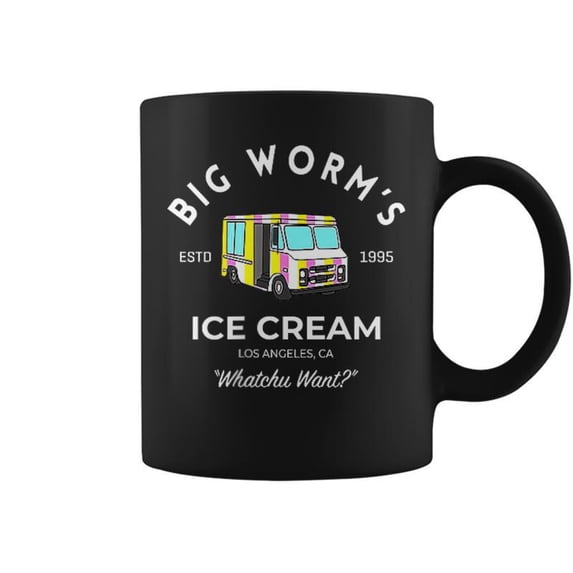 Big Worms Ice Cream Whatchu Want 2 Side Coffee Mugs - Walmart.com