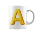 Big Yellow Letter A Coffee Mugs - Walmart.com