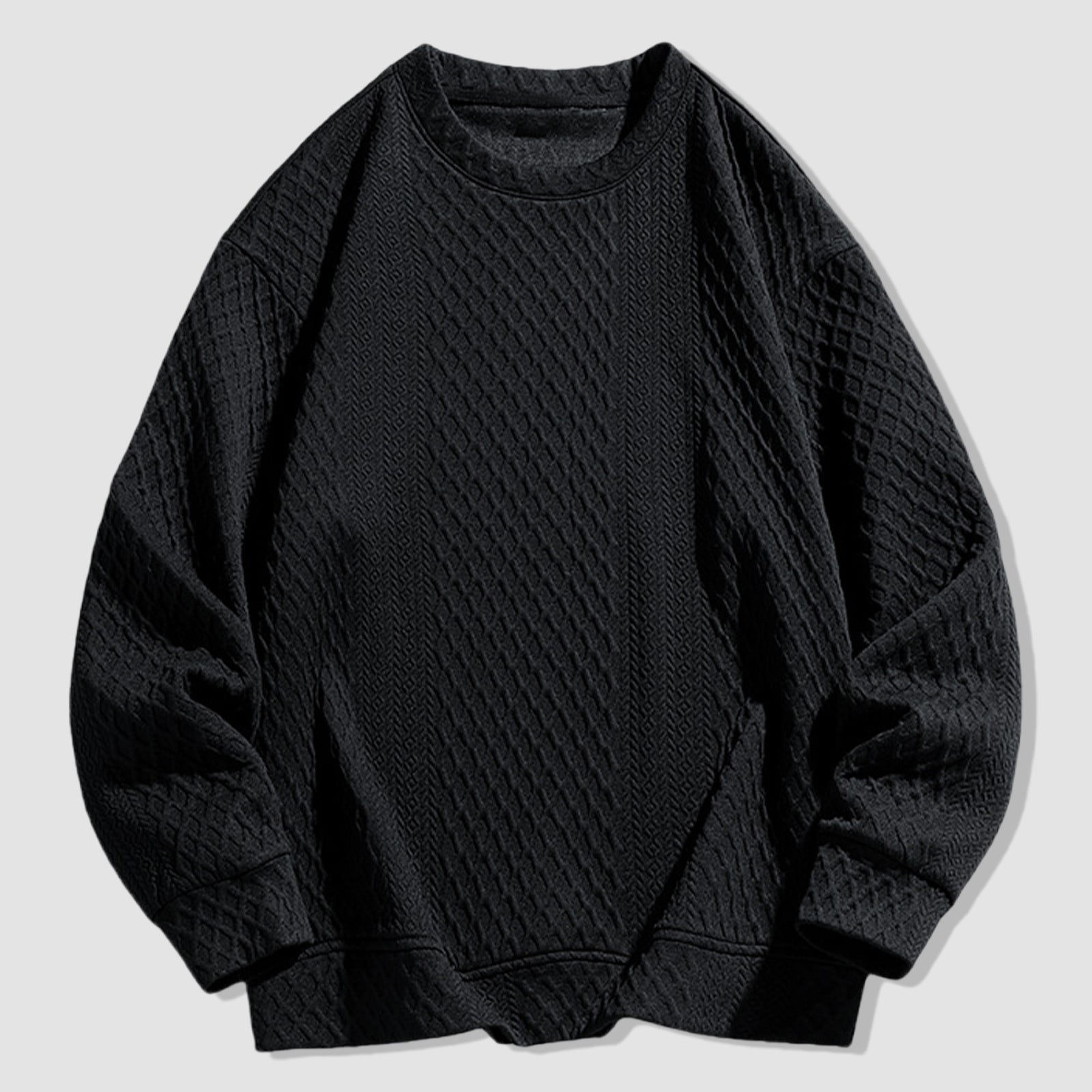 Big and Tall Crewneck Sweatshirts for Men M-8XL Plus Size Pullover Long Sleeve Tees Casual Solid ...