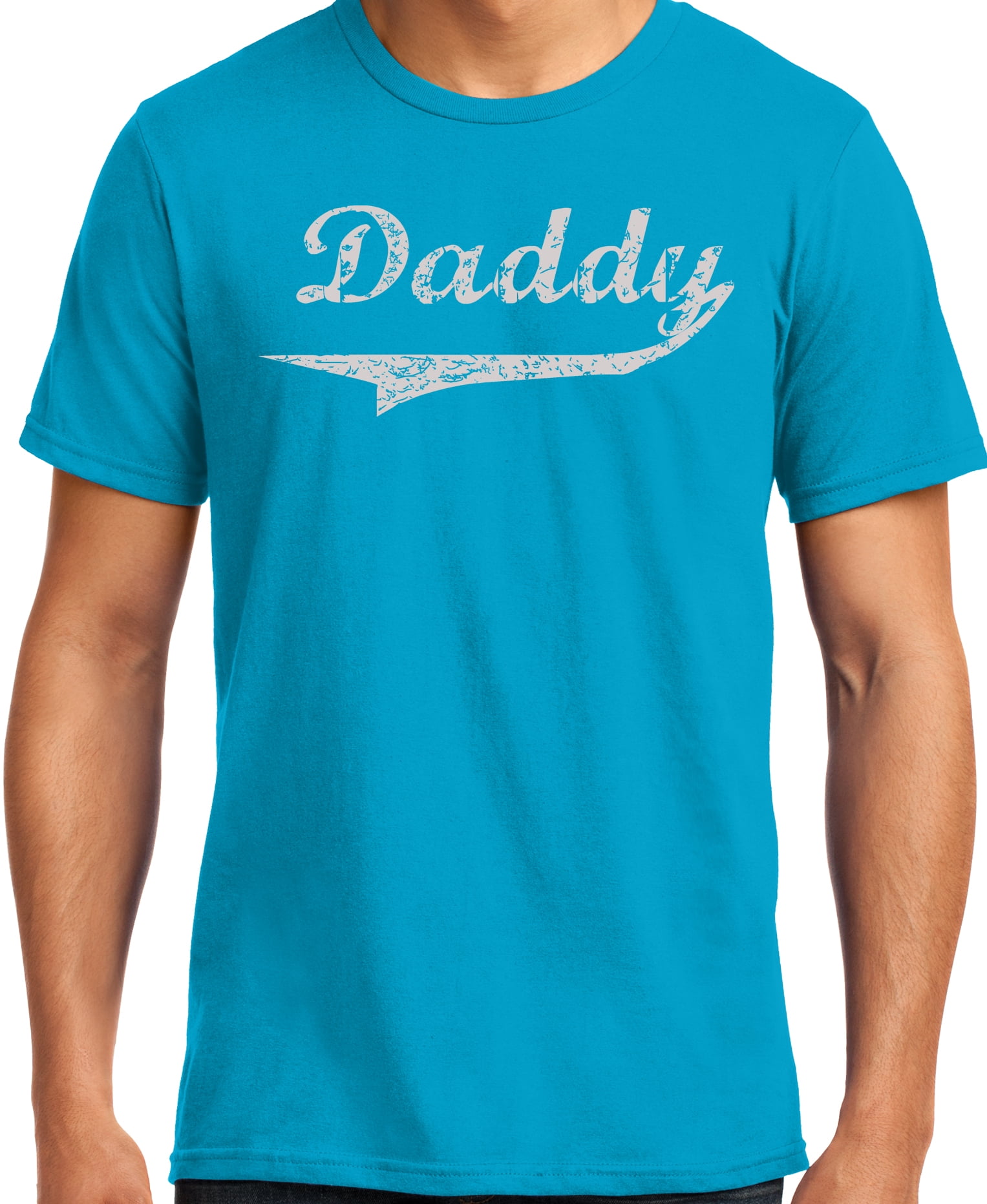 Big and Tall Daddy Distressed Baseball Script - Walmart.com