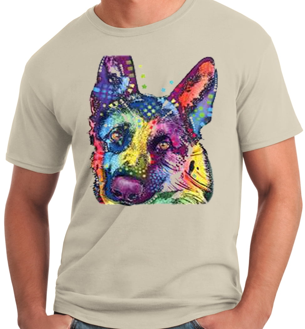 Big and Tall Dean Russo Neon German Shepherd - Walmart.com