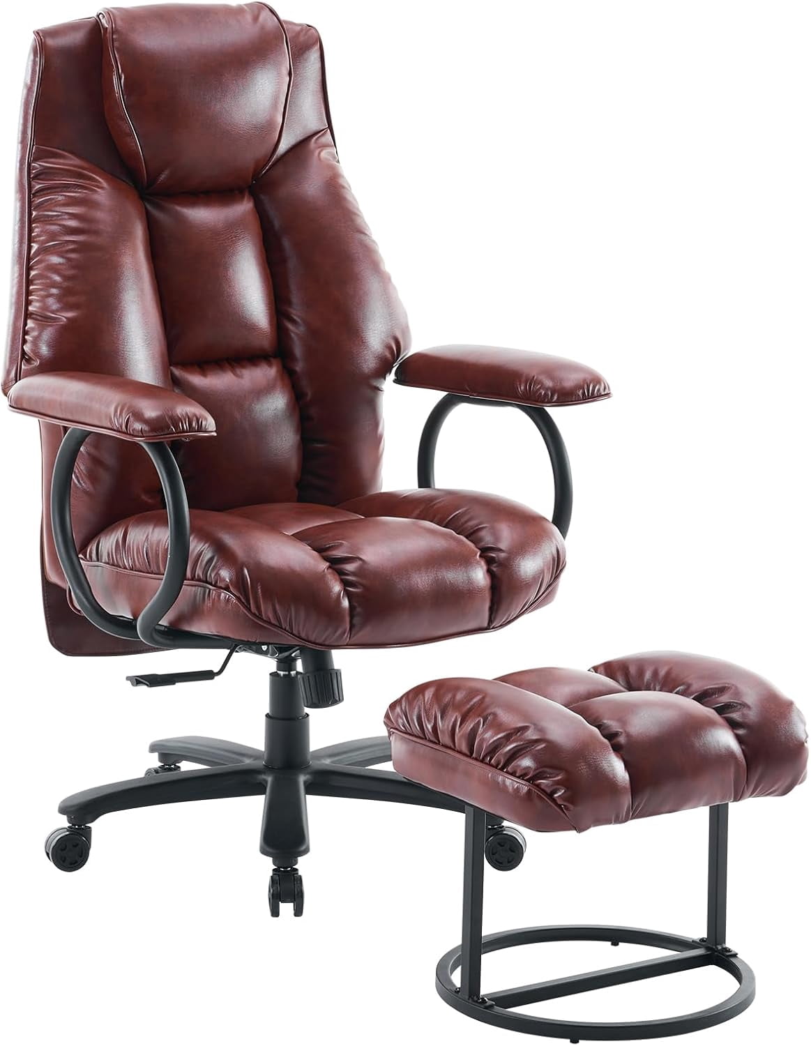 Big and Tall Executive Office Chair Gaming Chair with Footrest High ...