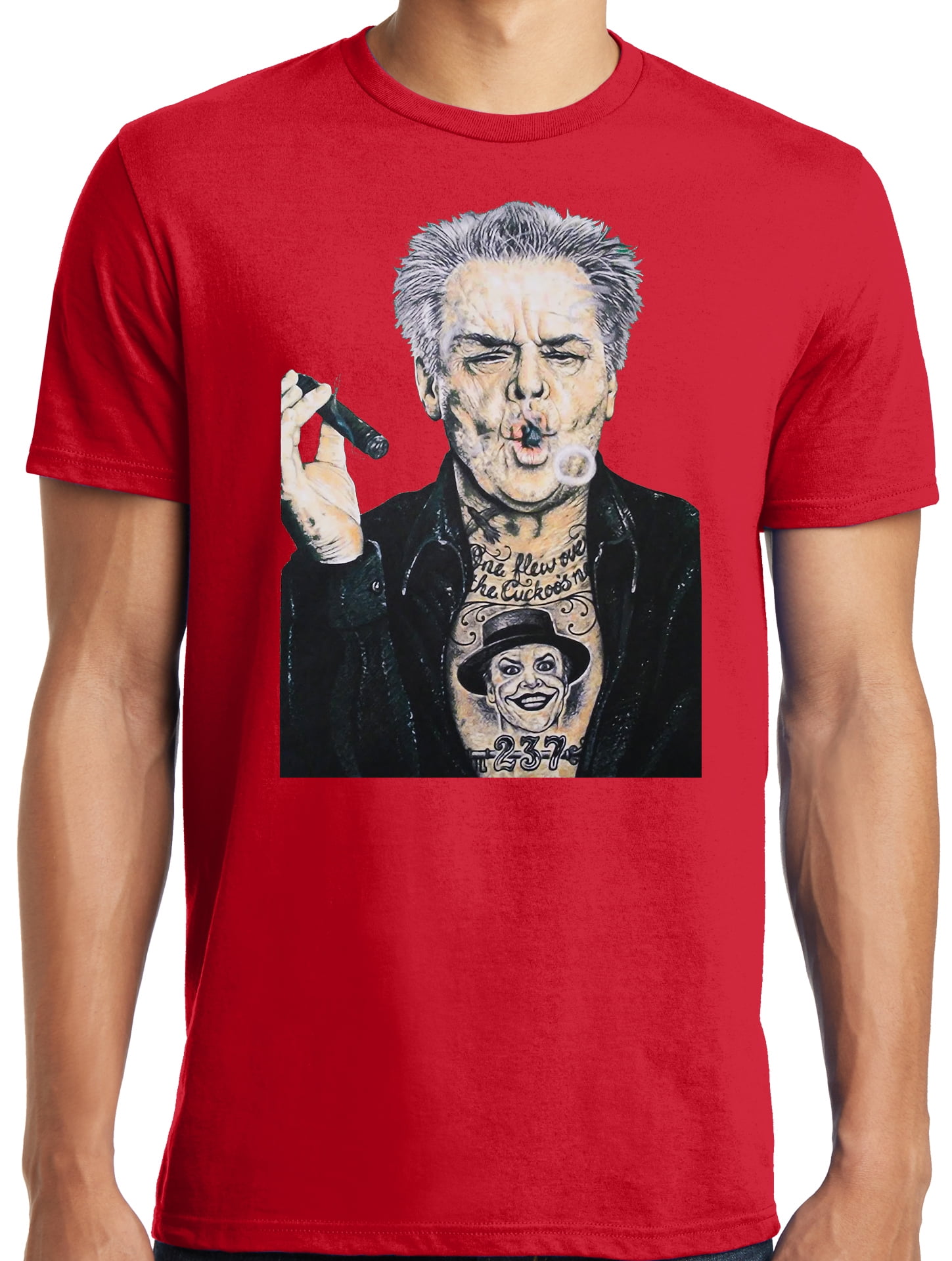 Big and Tall Jack Nicholson Tattoos and Cigar - Walmart.com