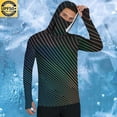 Big and Tall Men's Sun Hoodied Shirts UPF 50+ Quick Dry Long Sleeve ...
