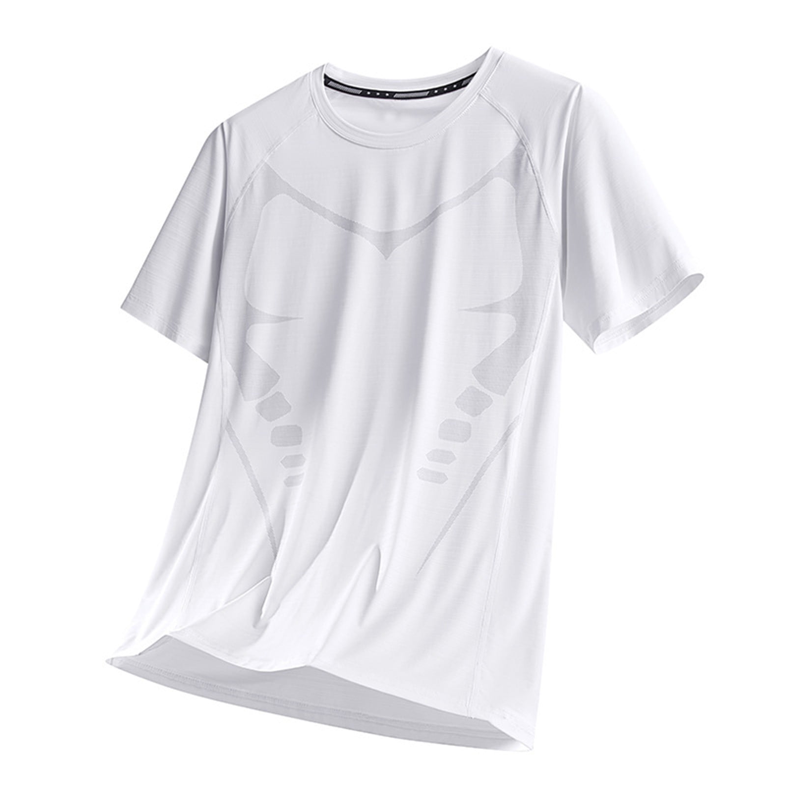 Big and Tall Mens Athletic Muscle Tee Quick Dry Crew Neck Moisture ...