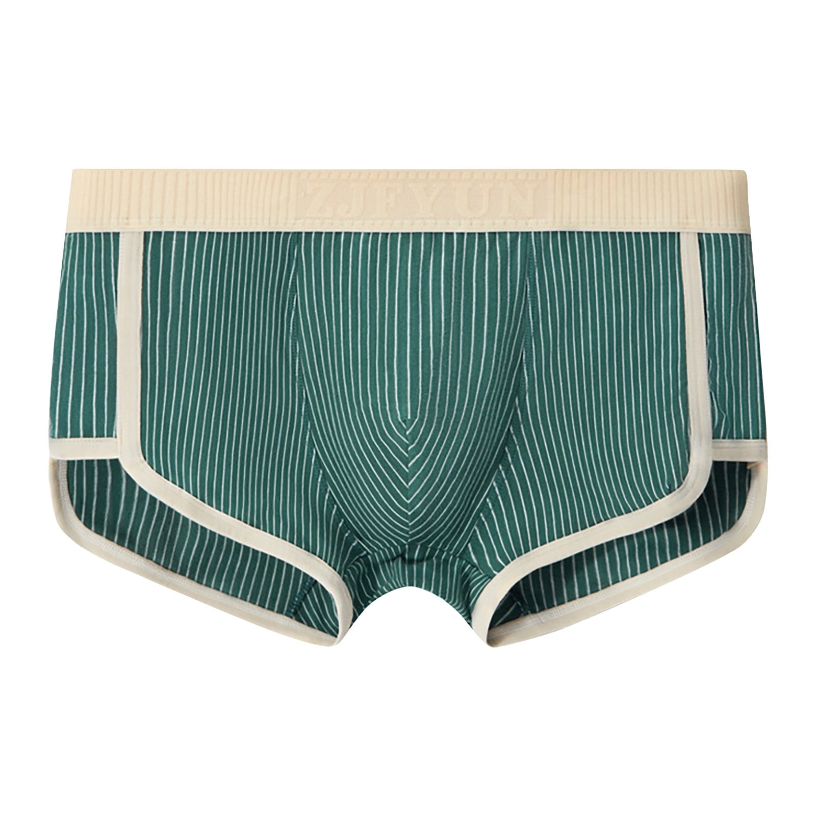 Big and Tall Mens Boxer Briefs L-4X Plus Size Mid Waisted Underwear ...