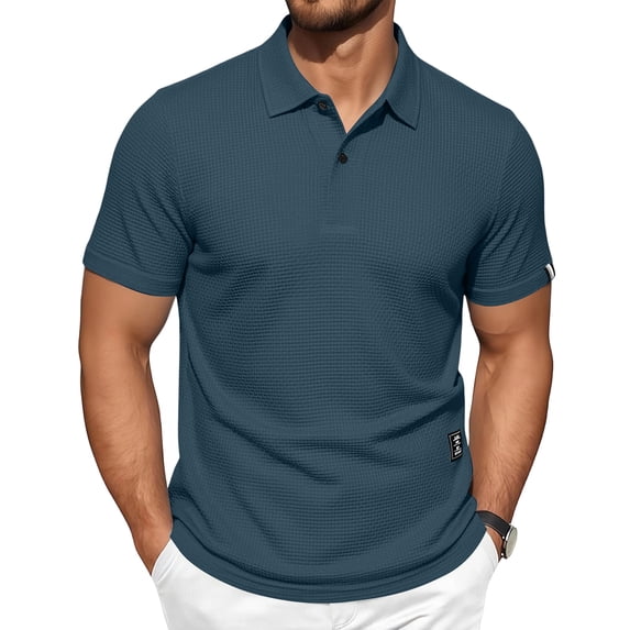 Big and Tall Polo Shirts for Men Ultra Comfortable Wearbreeze Button ...