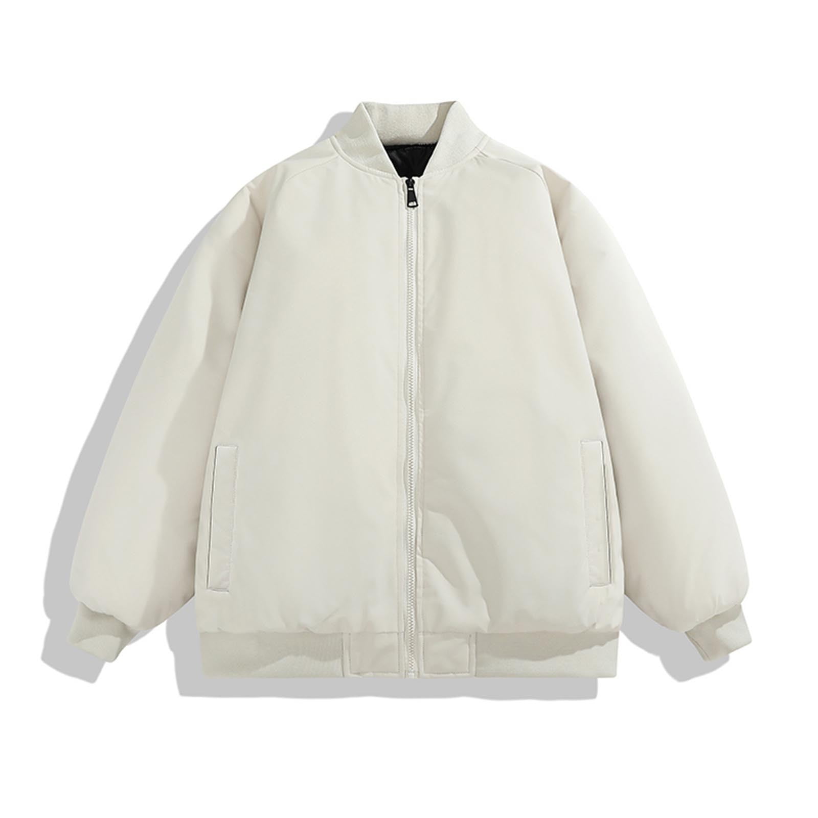 Big and Tall Quilted Jackets for Men M-5XL Plus Size Zip-Up Thermal ...